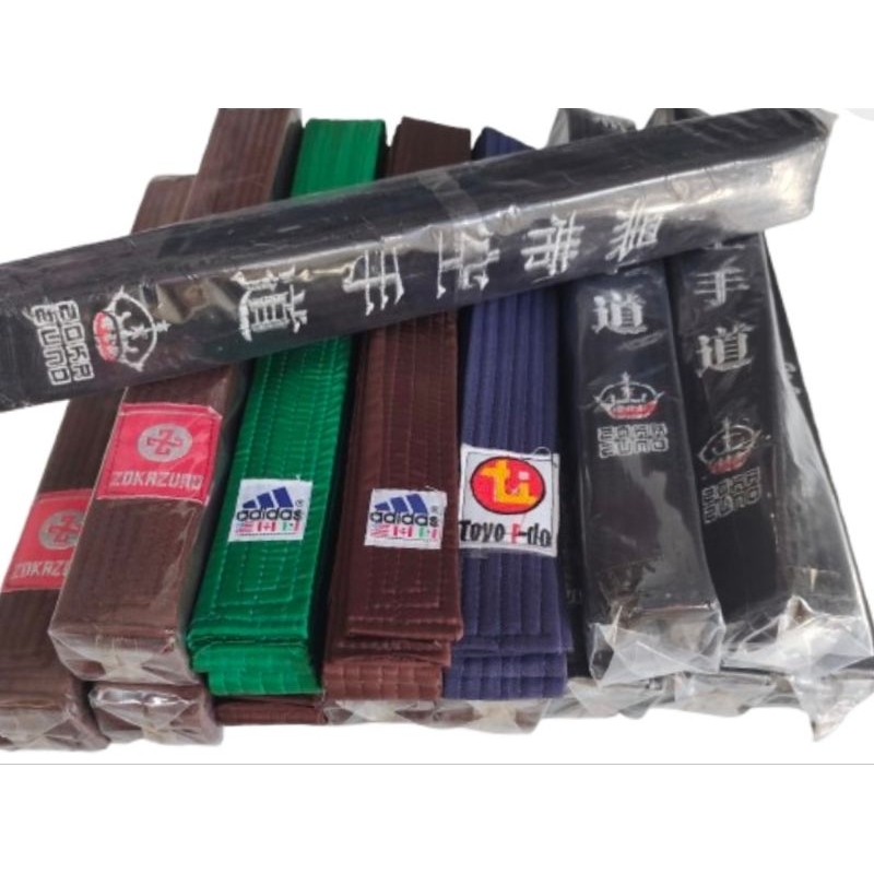 Jual SABUK BELADIRI KARATE | SABUK KENAIKAN TINGKAT KARATE | SABUK ...