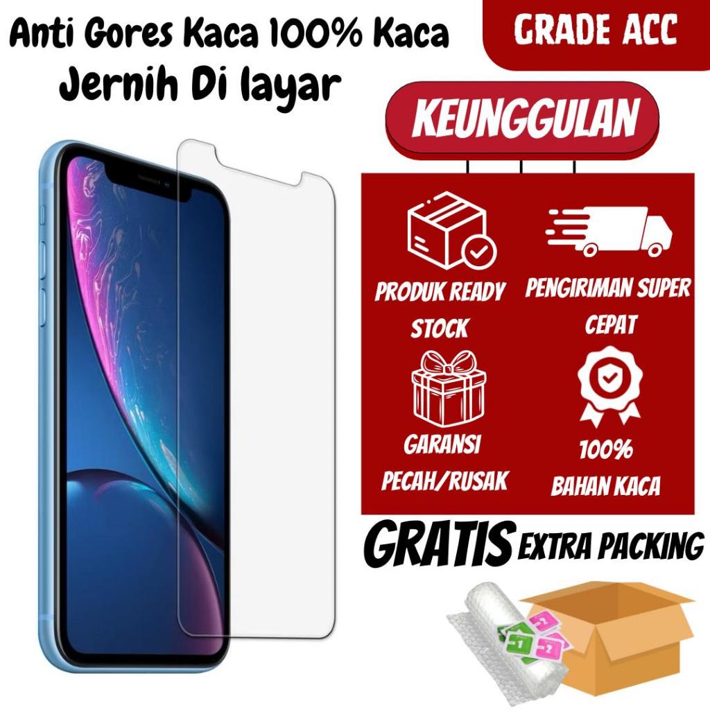 Jual Tempered Glass Kaca Anti Gores Kaca Super Bening Realme C1 C2 C3 C5 C11 C12 C15 C15S C17 ...