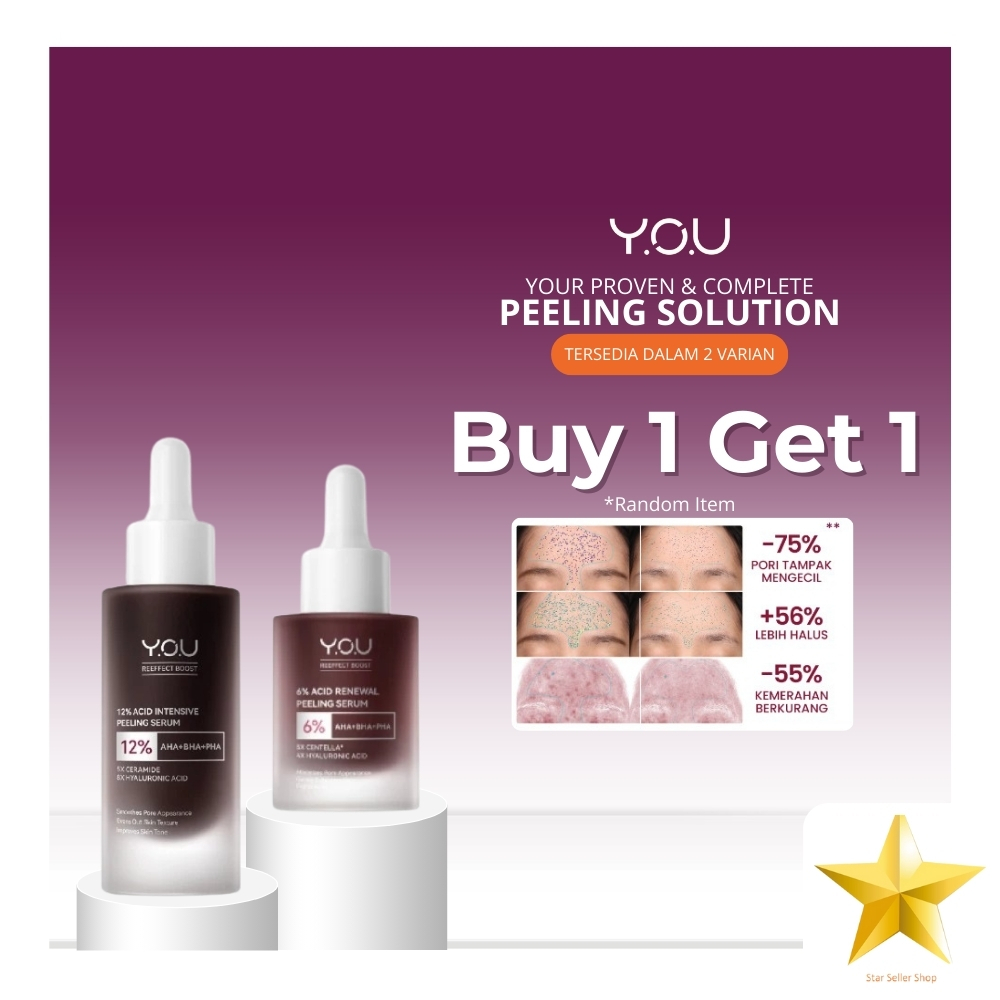 Jual AS YOU 12% ACID INTENSIVE PEELING SERUM AHA BHA PHA Serum ...