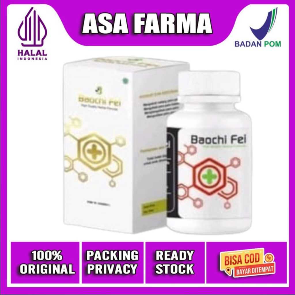 Jual Baochi Fei Original Atasi Bronkitis, Batuk Berdaha, Sesak Nafas ...