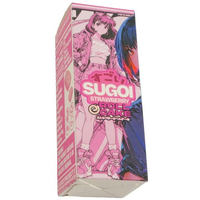 Jual Liquid Vape Sugoi Strawberry Roll Cake Saltnic 25MG 30ML By Cloud ...
