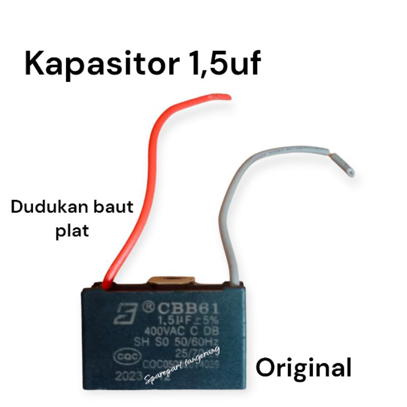 Jual kapasitor kipas angin 1,5uf | Shopee Indonesia