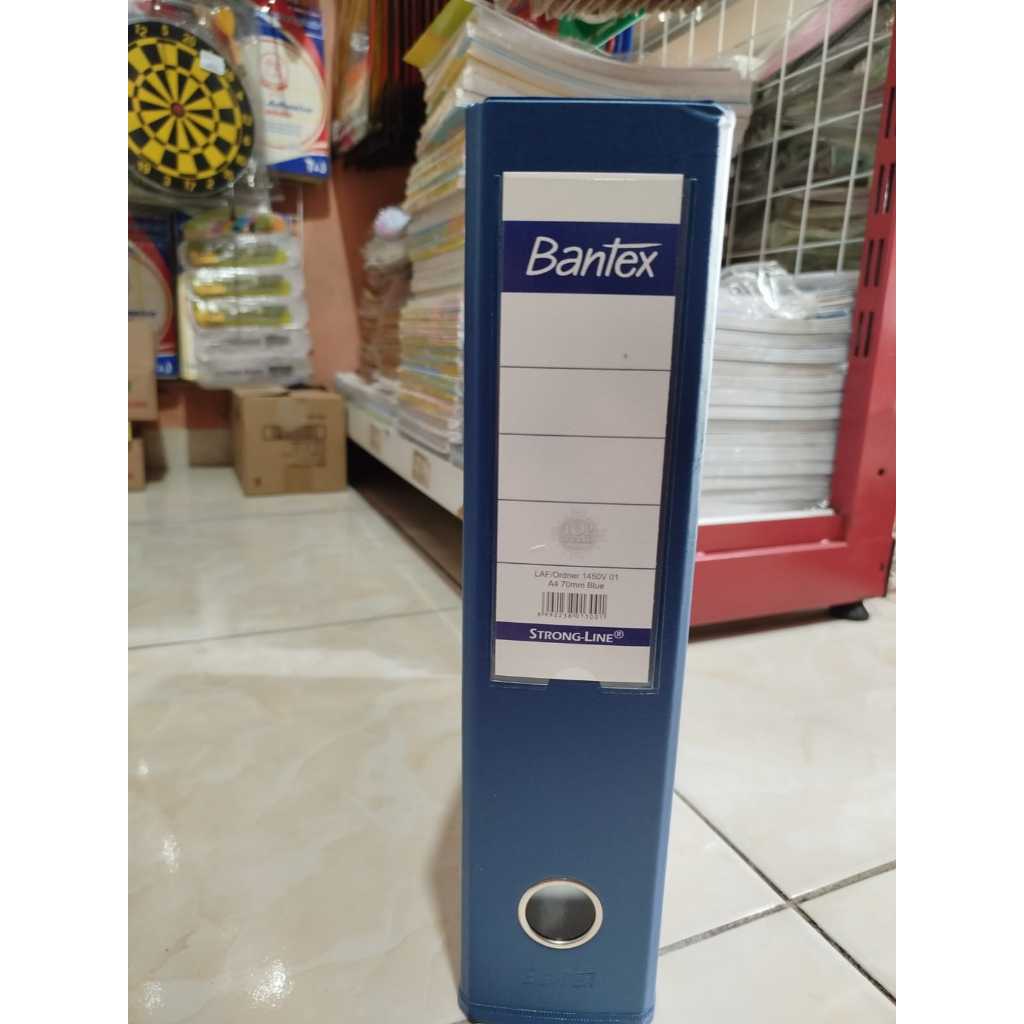 Jual Ordner A4 Bantex 1450V 70mm Blue/ Odner Bantex A4 7cm | Shopee ...