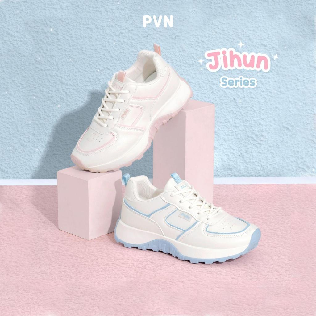 Jual PVN Jihun Sepatu Sneakers Wanita Putih Sport Shoes 515 | Shopee ...