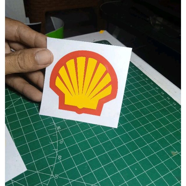 Jual Stiker Shell | Sticker Cutting Mobil Motor Helm | Shopee Indonesia