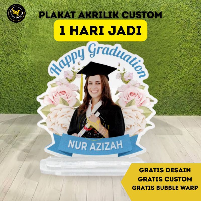 Jual Plakat, Plakat Akrilik Custom, Plakat Wisuda , Plakat Kelulusan ...