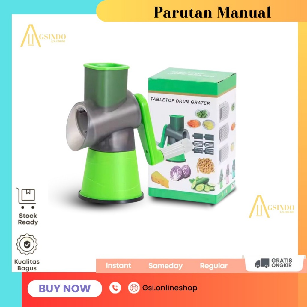 Jual [GSI] Terbaru Alat Pemotong Sayuran Dan Buah | Multifungsi | Alat ...