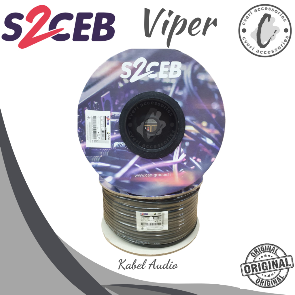 Jual S2CEB Viper Kabel Audio Microphone Original Kabel Speaker @100 ...