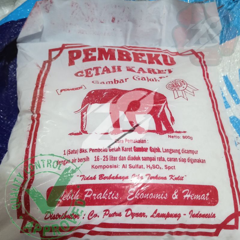 Jual Pembeku Getah karet 1 Kg Cap HARIMAU / GAJAH | Shopee Indonesia