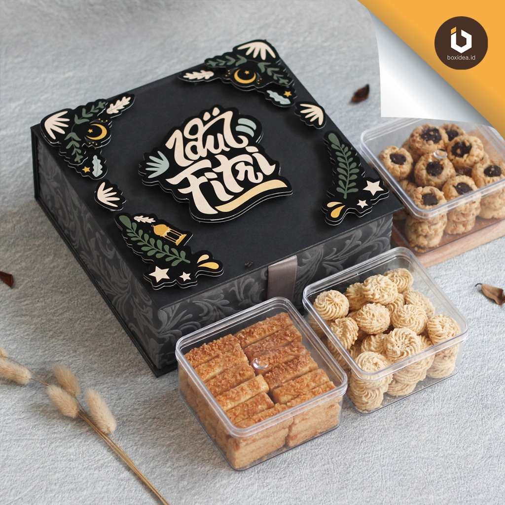 Jual Hard Box Custom Pop Up Uk. 22x22x8 | Box Hampers/Lebaran/Packaging ...