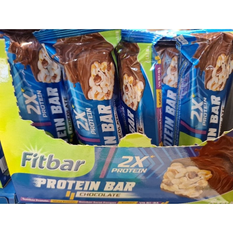 Jual Fitbar Protein Chocolate 25gr | Shopee Indonesia