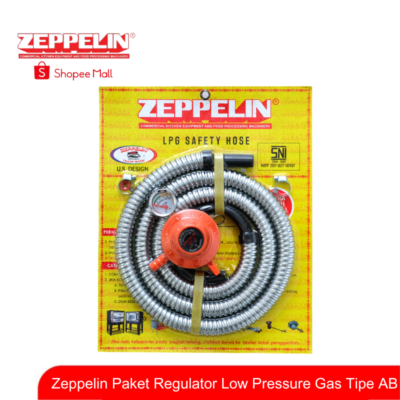 Jual Zeppelin Paket Regulator Gas Tipe ZPL AB | Shopee Indonesia