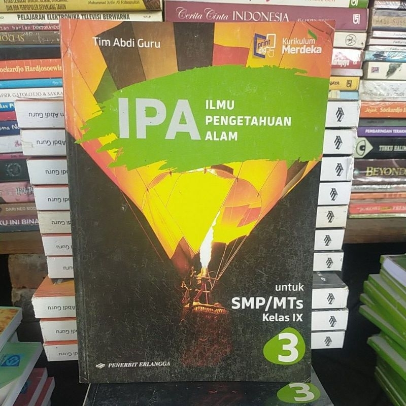 Jual IPA , ILMU PENGETAHUAN ALAM , SMP kelas IX / kelas 9 kurikulum merdeka | Shopee Indonesia