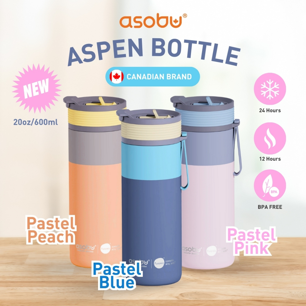 Jual ASOBU Aspen Bottle - Botol Minum Ceramic / Tumbler Olahraga ...