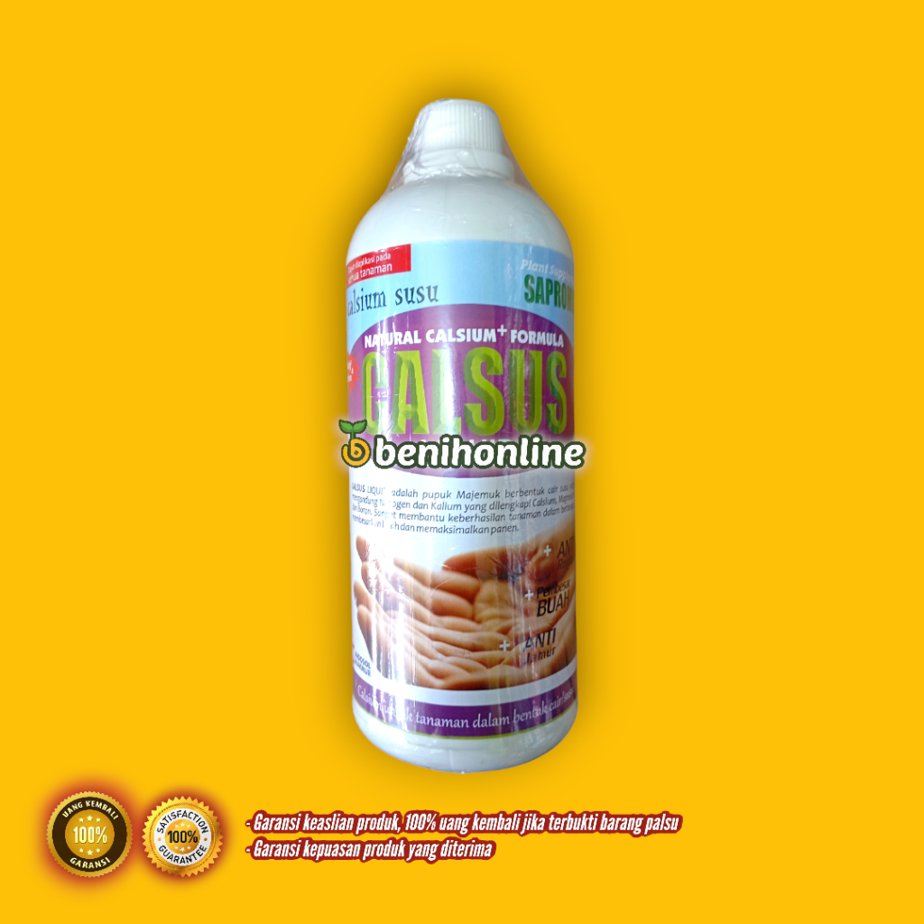 Jual PUPUK TANAMAN CALSIUM SUSU CALSUS 1 LITER | Shopee Indonesia