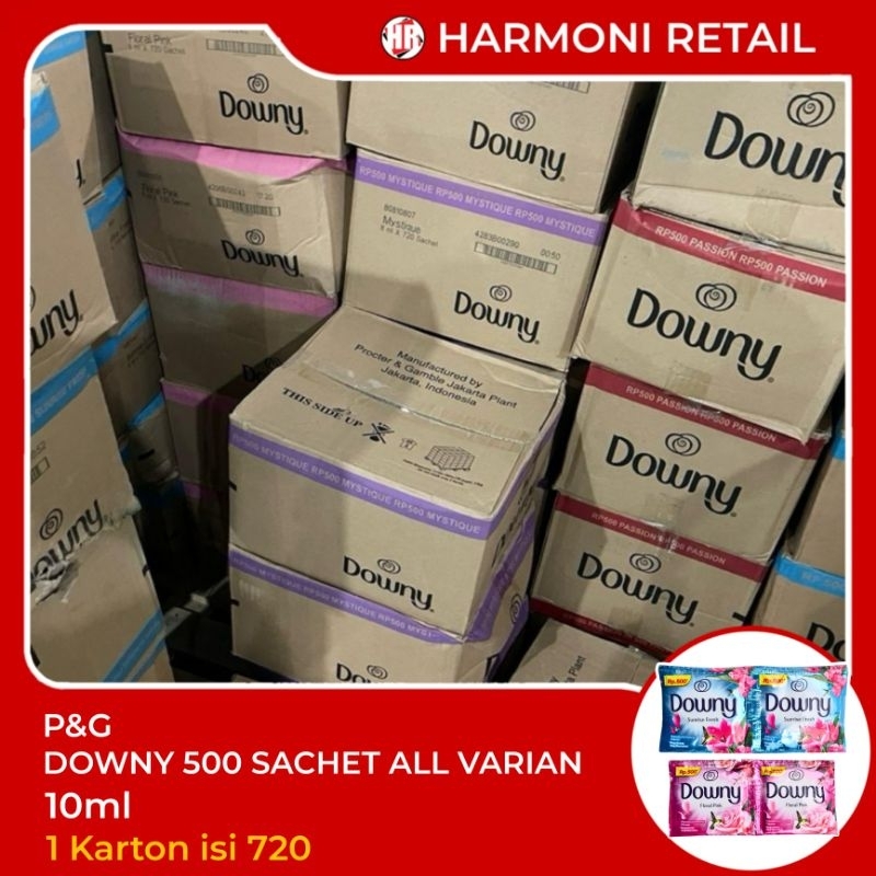 Jual Downy 500 Renceng Sachet 1 Dus | Shopee Indonesia