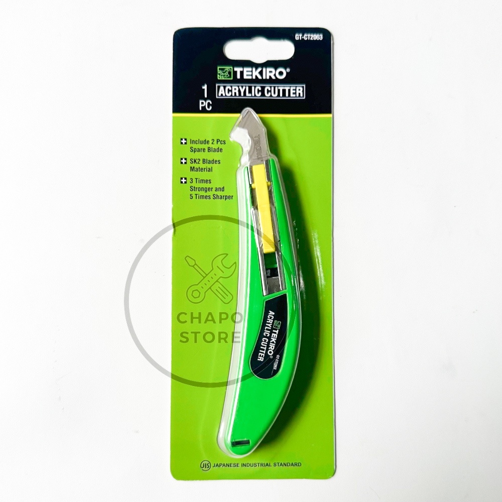Jual Tekiro pisau cutter akrilik acrylic 10mm | Shopee Indonesia