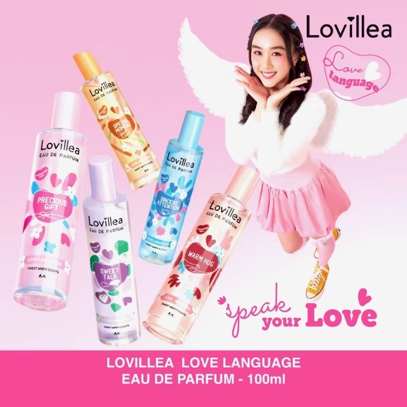 Jual LOVILLEA eau de parfume love languange 100 ml | precious gift ...