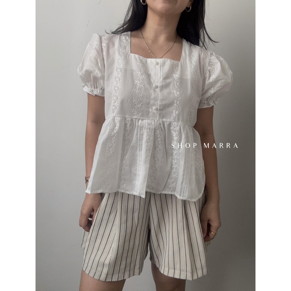 Jual SHOP MARRA Haein Top | Shopee Indonesia