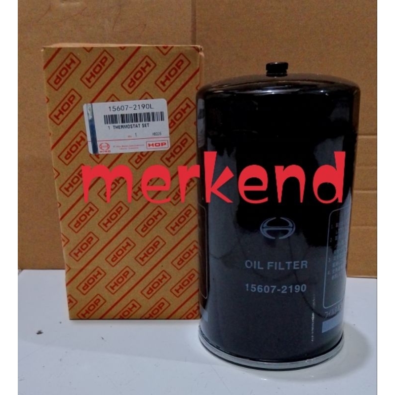 Jual Filter Oli Hino Lohan 500 FM260 TI Fg235 15607-2190L | Shopee ...