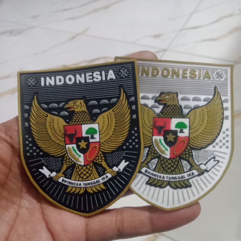 Jual logo timnas 2025 patch rubber timbul 5.5x7.cm | Shopee Indonesia