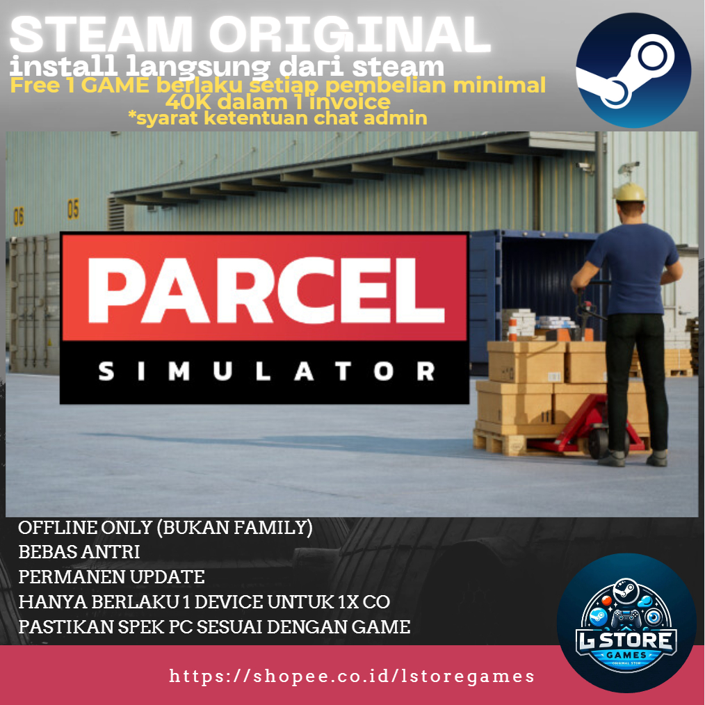 Jual Parcel Simulator Game PC Original Offline | Shopee Indonesia