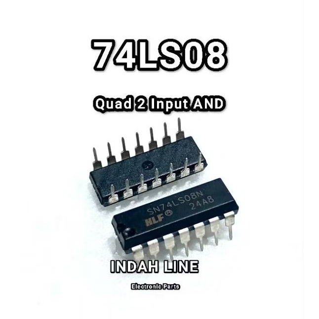 Jual IC 74LS08 SN74LS08N HD74LS08P Kaki 14pin Dip | Shopee Indonesia