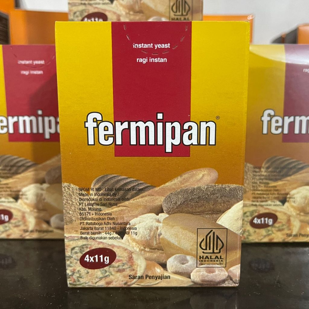 Jual Fermipan Sachet - Fermipan Ragi Instant Sachet 1 DUS isi 60kotak ...