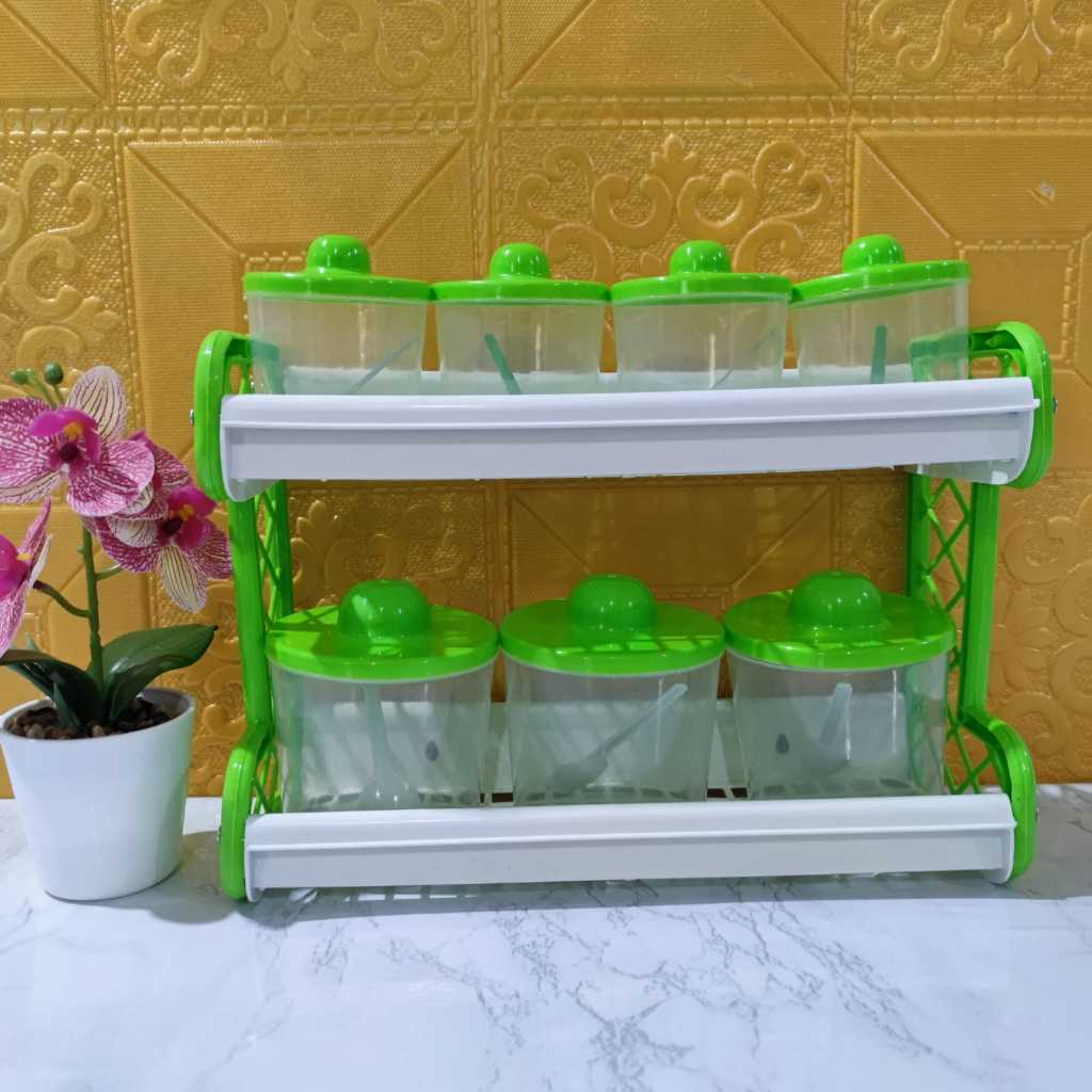Jual TERMURAH !!! KITCHEN SET RAINBOW MONICA - Tempat Garam Merica ...