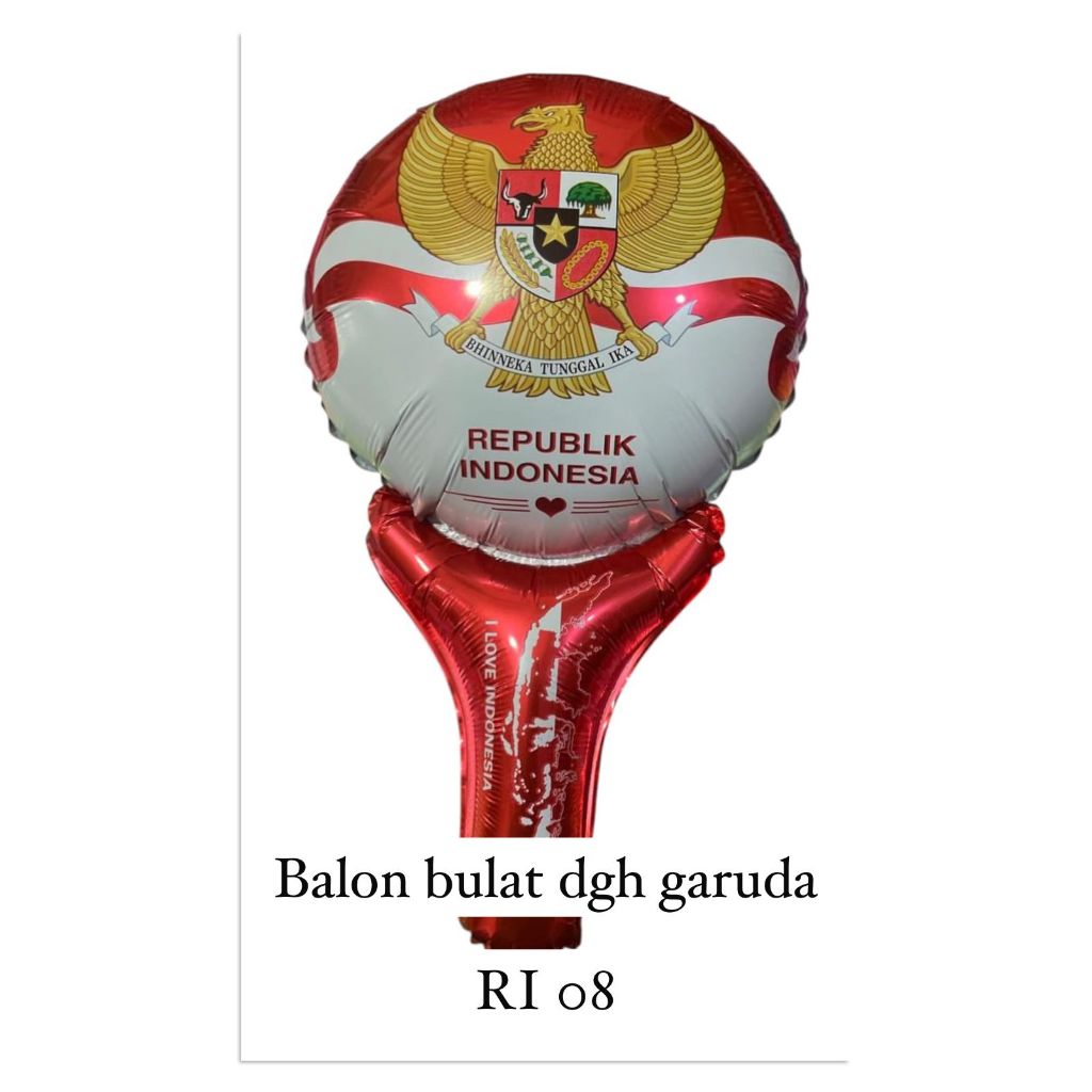 Jual balon pentung garuda | balon pentung garuda dirgahayu bulat ...