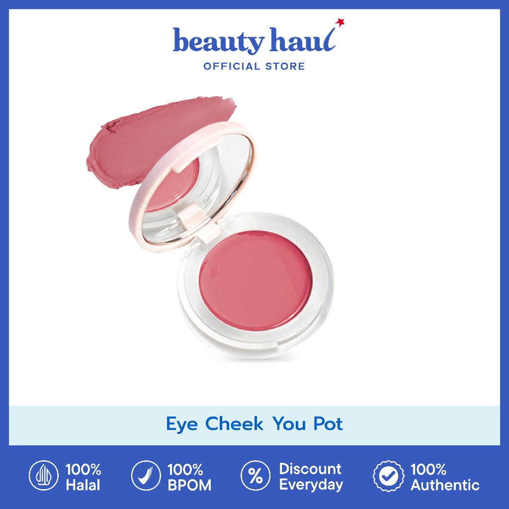 Jual ROSE ALL DAY Eye Cheek You Pot | Shopee Indonesia