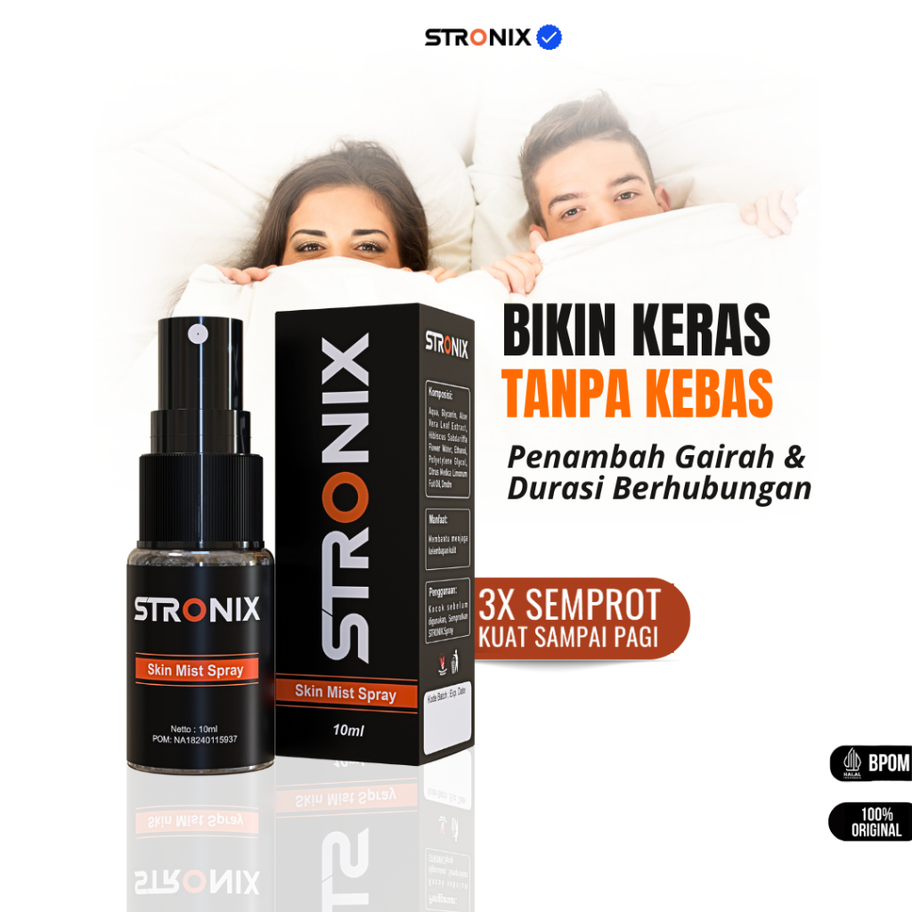 Jual Obat Kuat STONIX Herbal Megic Spray Tahan Lama 10ml Original BPOM ...