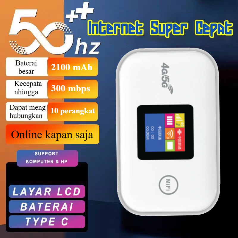Jual Modem WIFI Mifi All Operator 4g Mudah Dibawa USB 500Mbps 4g ...