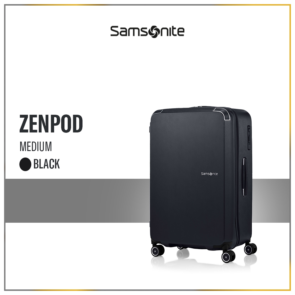 Jual Samsonite Koper Hardcase Zenpod Spinner Medium 25 - Black | Shopee Indonesia