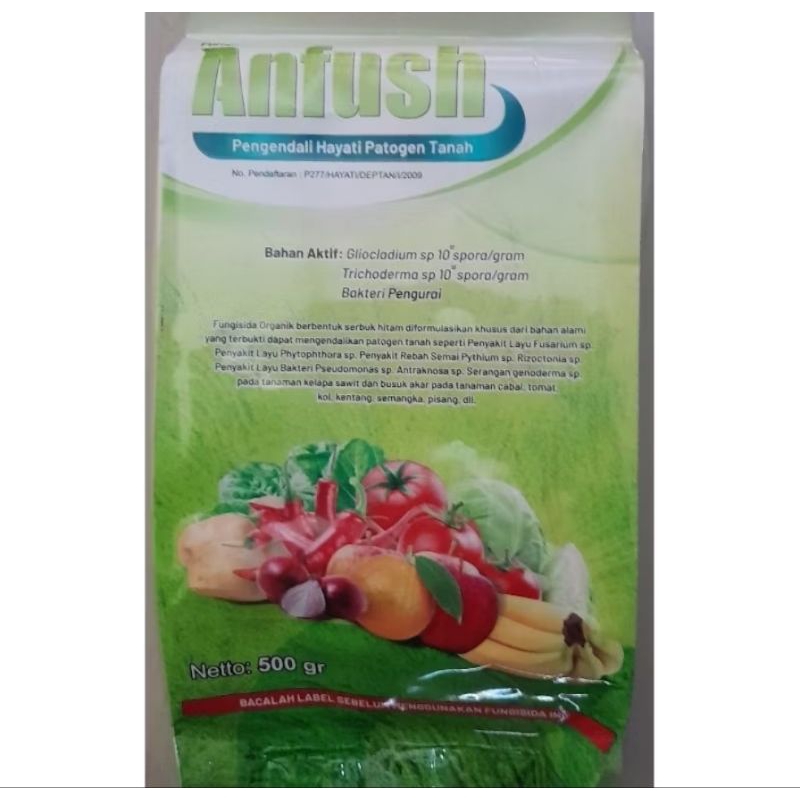 Jual Pupuk Fungisida Organik ANFUSH Pengendali Hayati Patogen Tanah ...