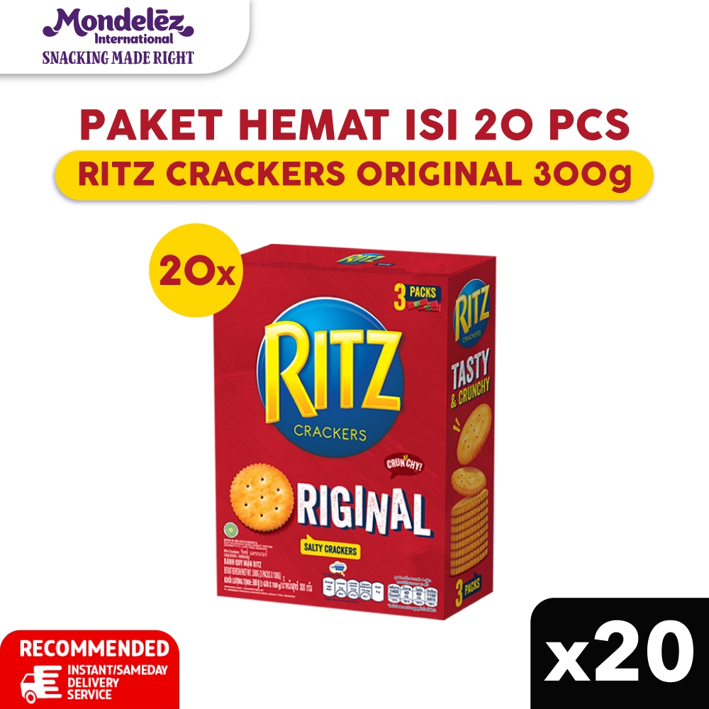 Jual Ritz Biskuit Original 300g. Biskuit Gurih dan Renyah favorut ...