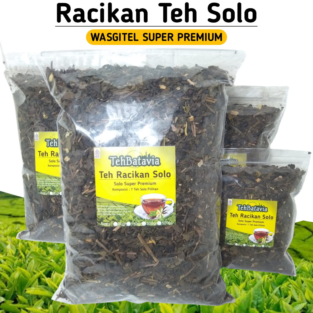 Jual [TehBatavia] Teh Racikan Khas Solo Wasgitel 7 Racikan Teh S.o.l.o ...