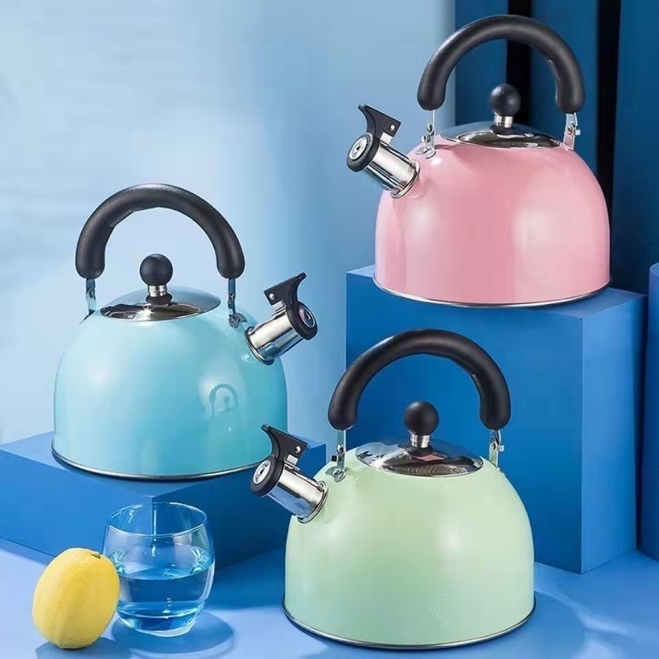 Jual Teko Siul 5.0 Liter / Teko Peluit / Kettle 5.0L dan 3.0L Warna / Teko Bunyi Steinless Stell ...