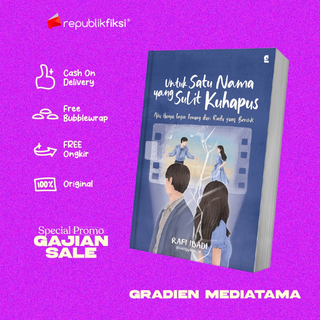Jual [GAJIAN SALE X GRADIEN] Buku Untuk Satu Nama yang Sulit Kuhapus ...