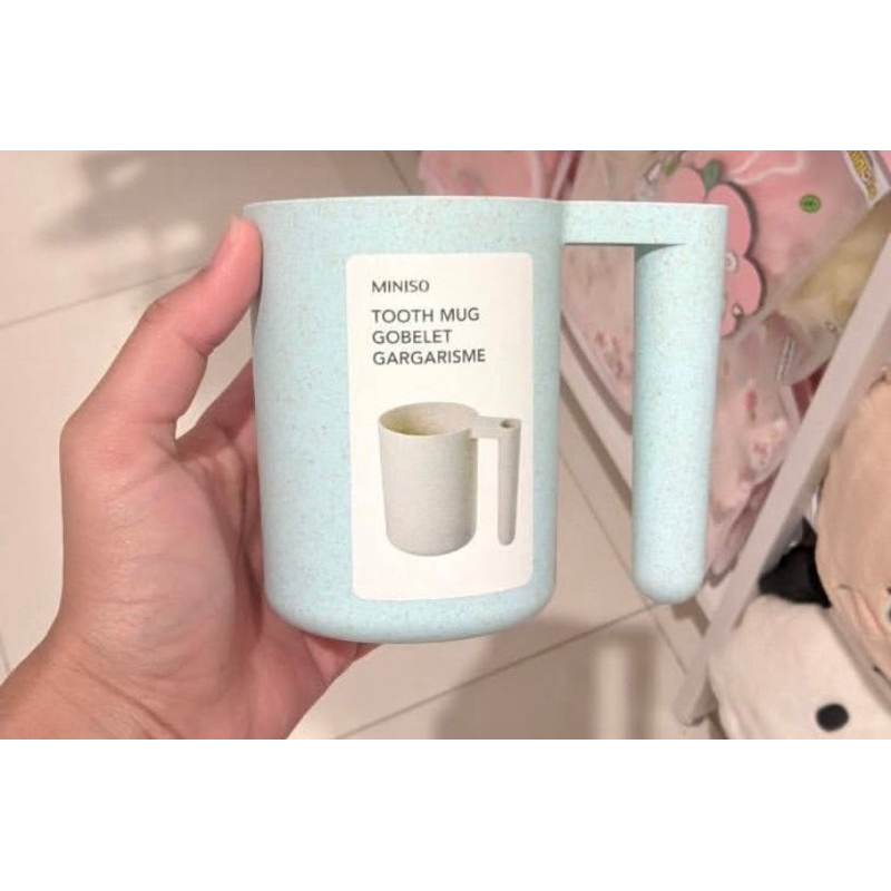 Jual Miniso Tooth Mug Blue | Shopee Indonesia