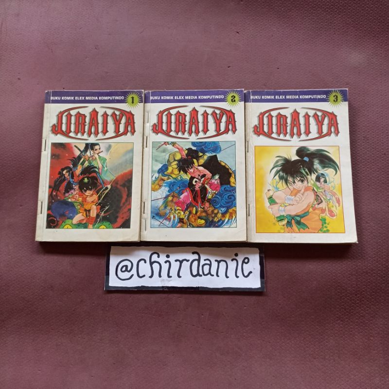 Jual Komik JIRAIYA - Masae Hashimoto 1-3 Tamat / Komik Shounen Ai ...