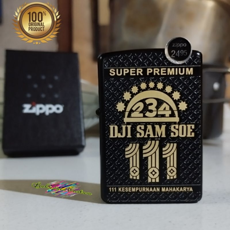 Jual KOREK API ZIPPO BLACK MATTE ORIGINAL USA CUSTOM LOGO 111 LIMITED ...