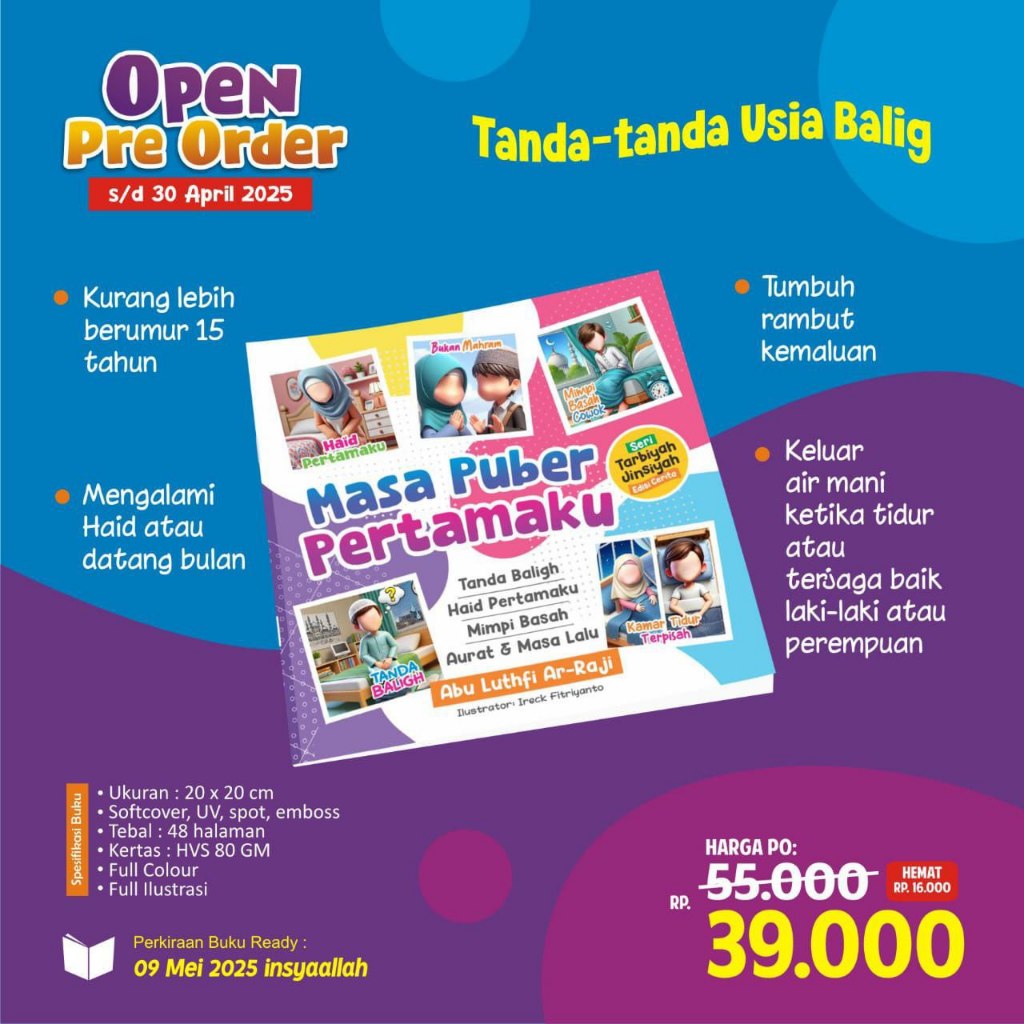 Jual Masa Puber Pertamaku | Shopee Indonesia