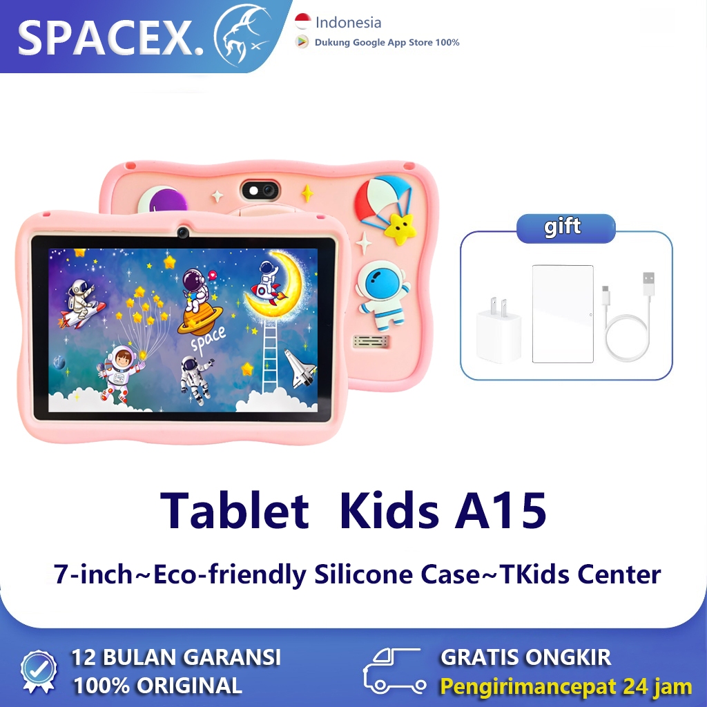 Jual Spacextab Tablet Anak Baru 7 inch (RAM8GB+ROM128GB) Tab layar ...