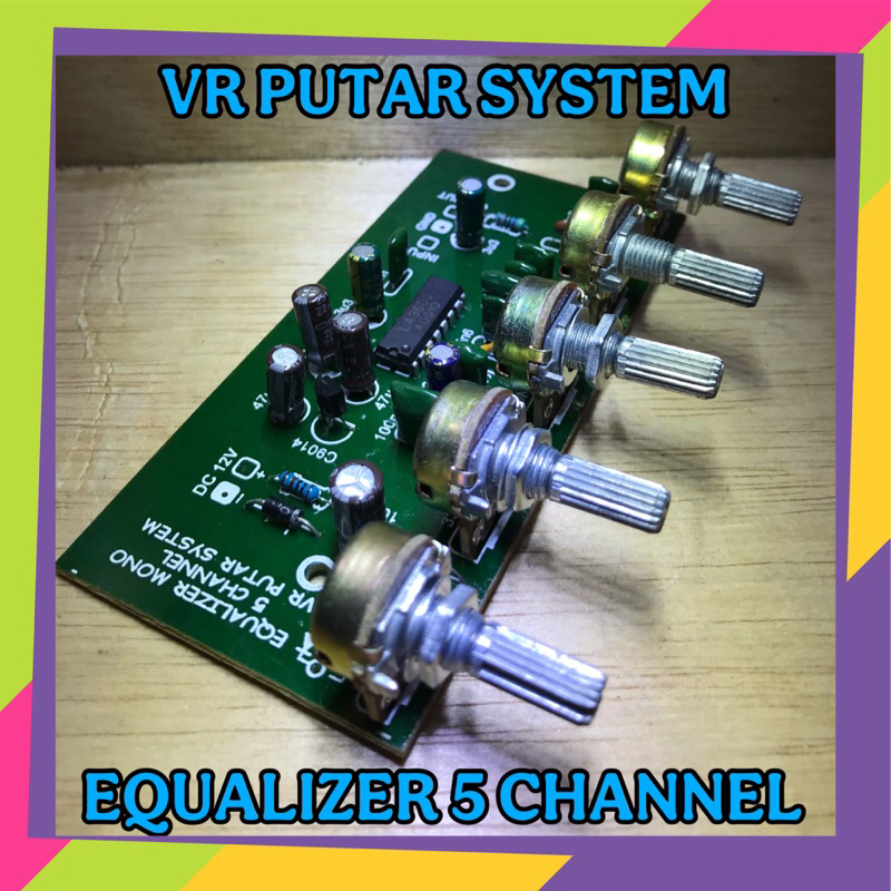Jual Kit Equalizer 5 Channel, Equalizer mini | Shopee Indonesia