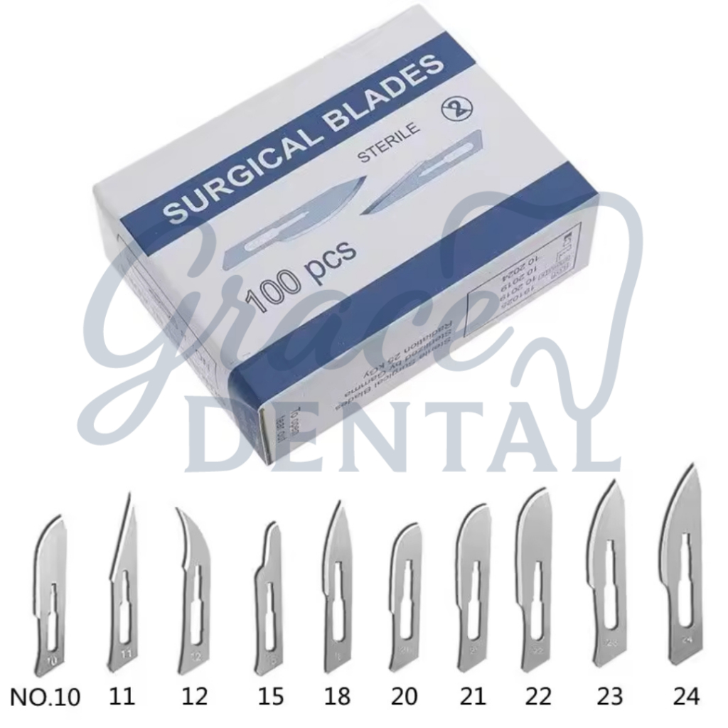 Jual Surgical Blades Pisau Bedah Operasi Sterile Knife Bisturi | Shopee ...