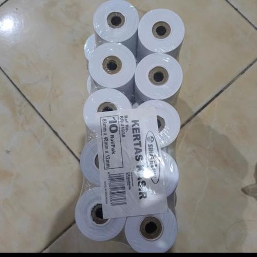 Jual KERTAS STRUK / KERTAS KASIR / REGISTER ROLLS 68 X 48 MM ECER ...