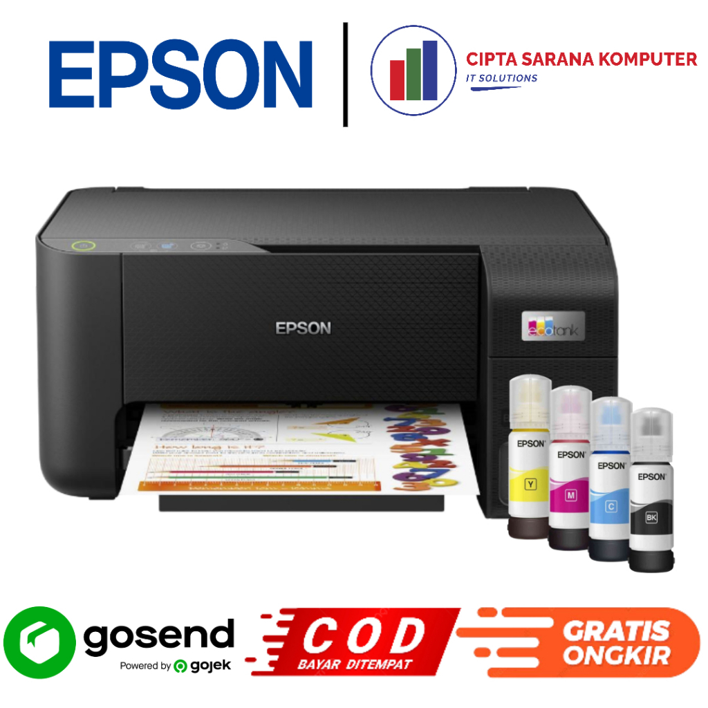 Jual Printer Epson L3210 | Epson EcoTank L3210 A4 All-in-One Ink Tank Printer | Shopee Indonesia