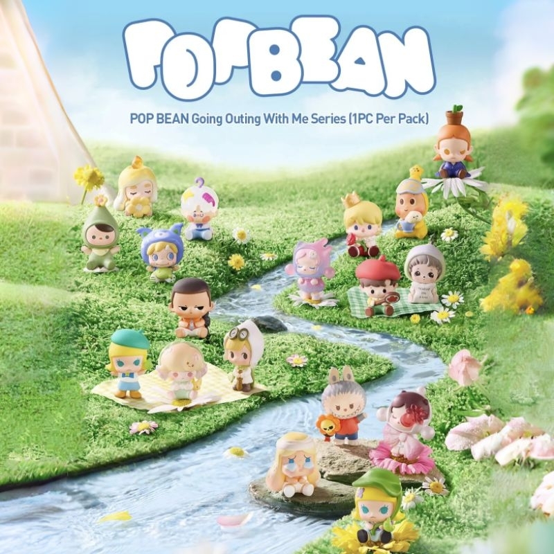 Jual (READY) POPBEAN Going outing with me series Gantungan Tas/HP ...