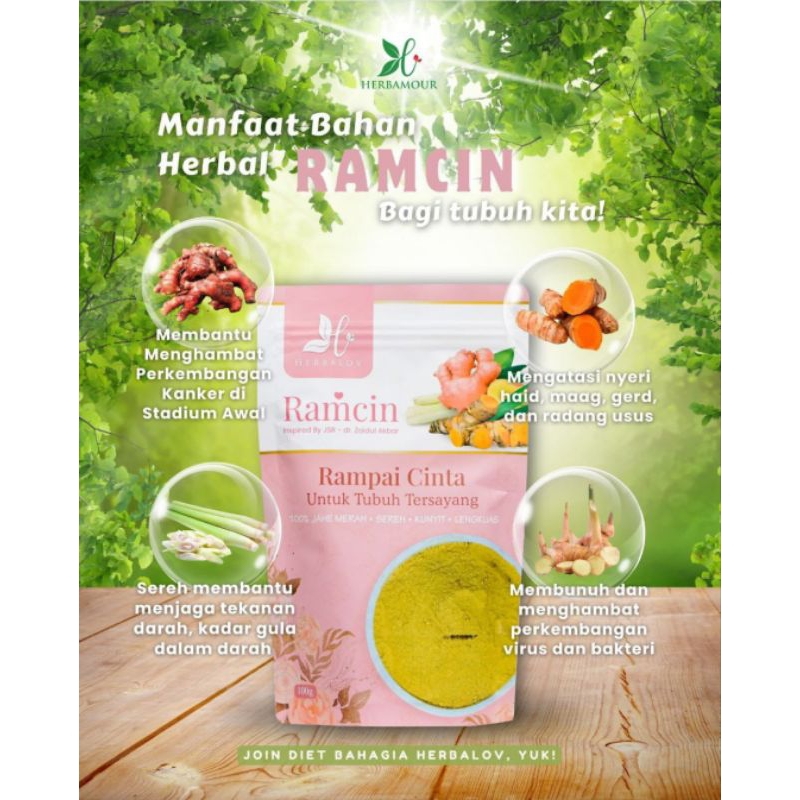 Jual RAMCIN HERBALOV RAMUAN JSR dr ZAIDUL AKBAR | Shopee Indonesia